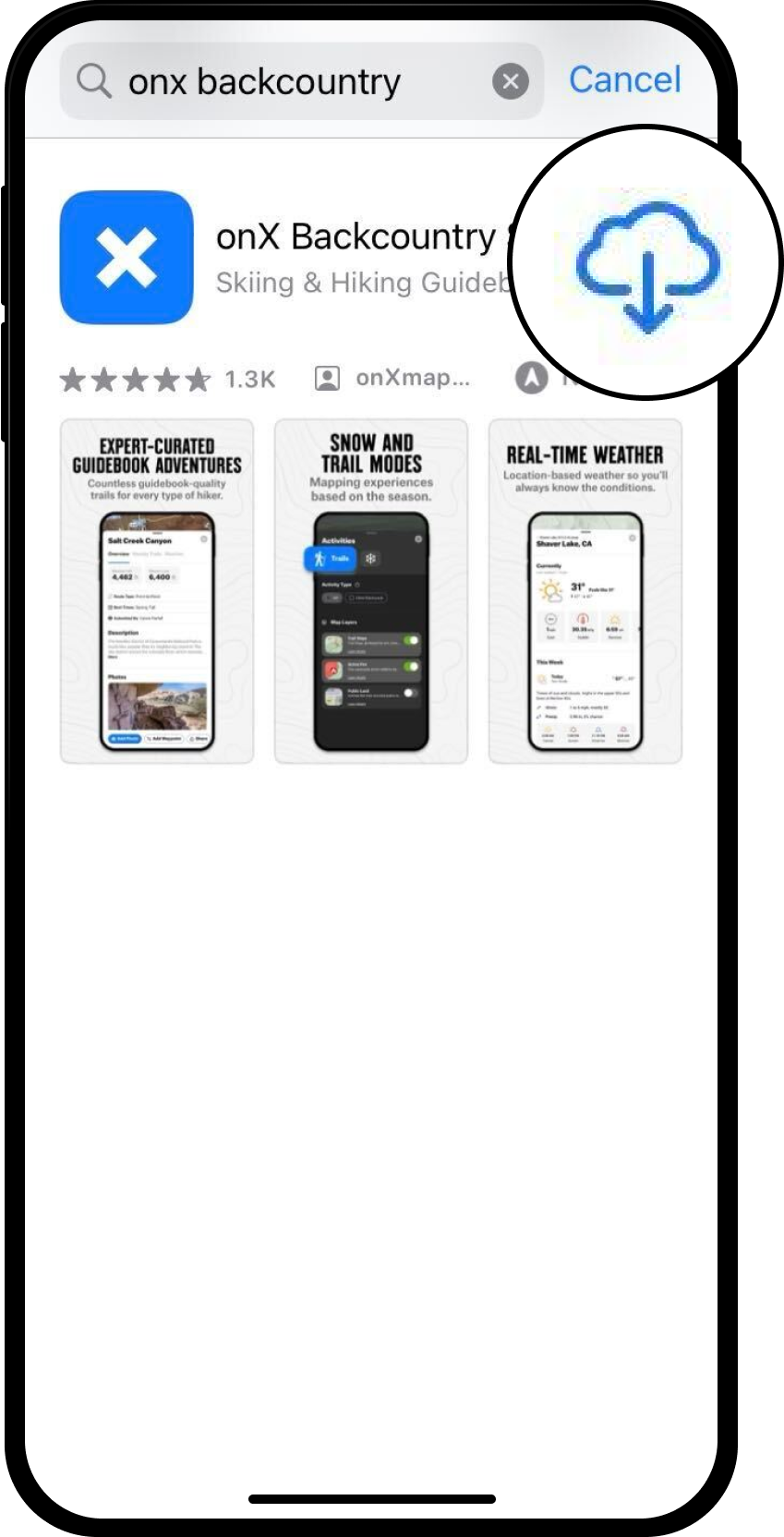 Downloading onX Backcountry on your mobile device – onX Backcountry