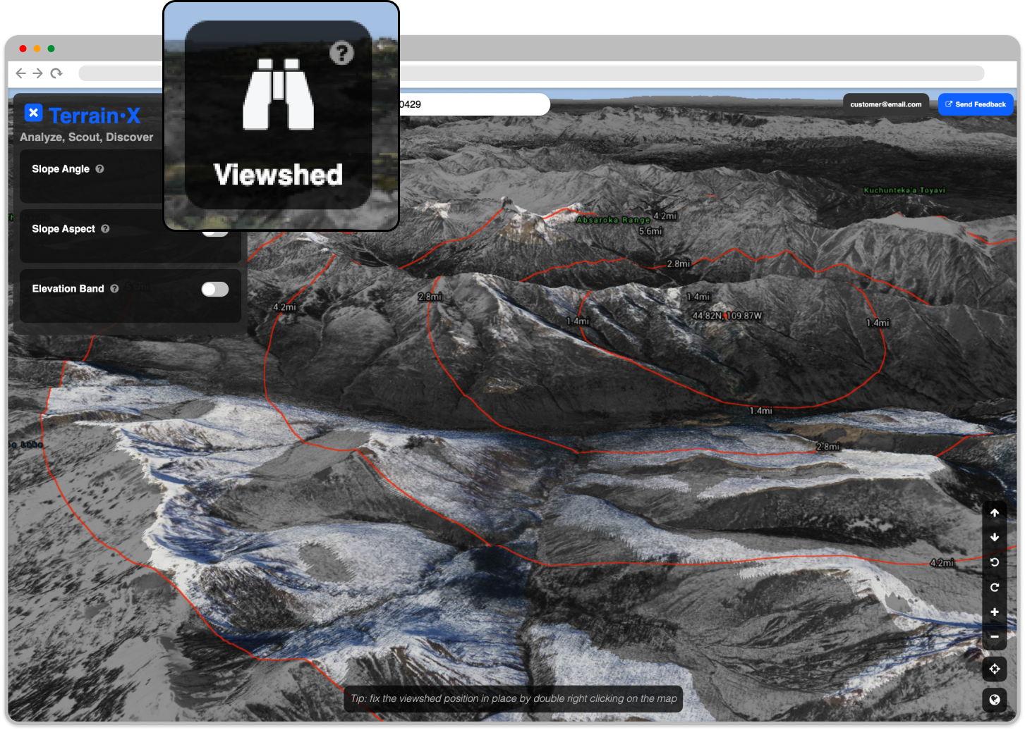 Using Terrain-X to analyze terrain – onX Backcountry