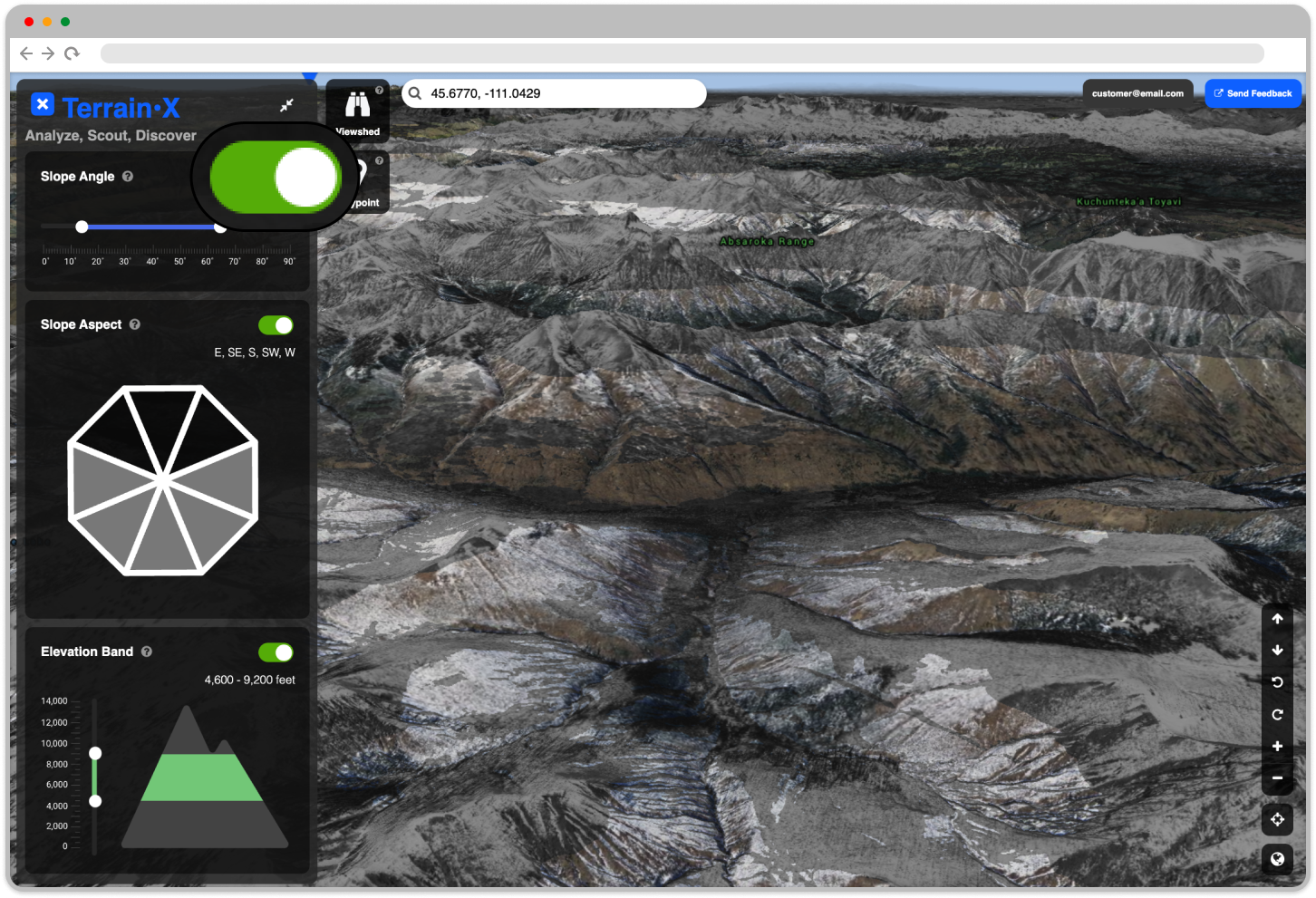 Using Terrain-X to analyze terrain – onX Backcountry