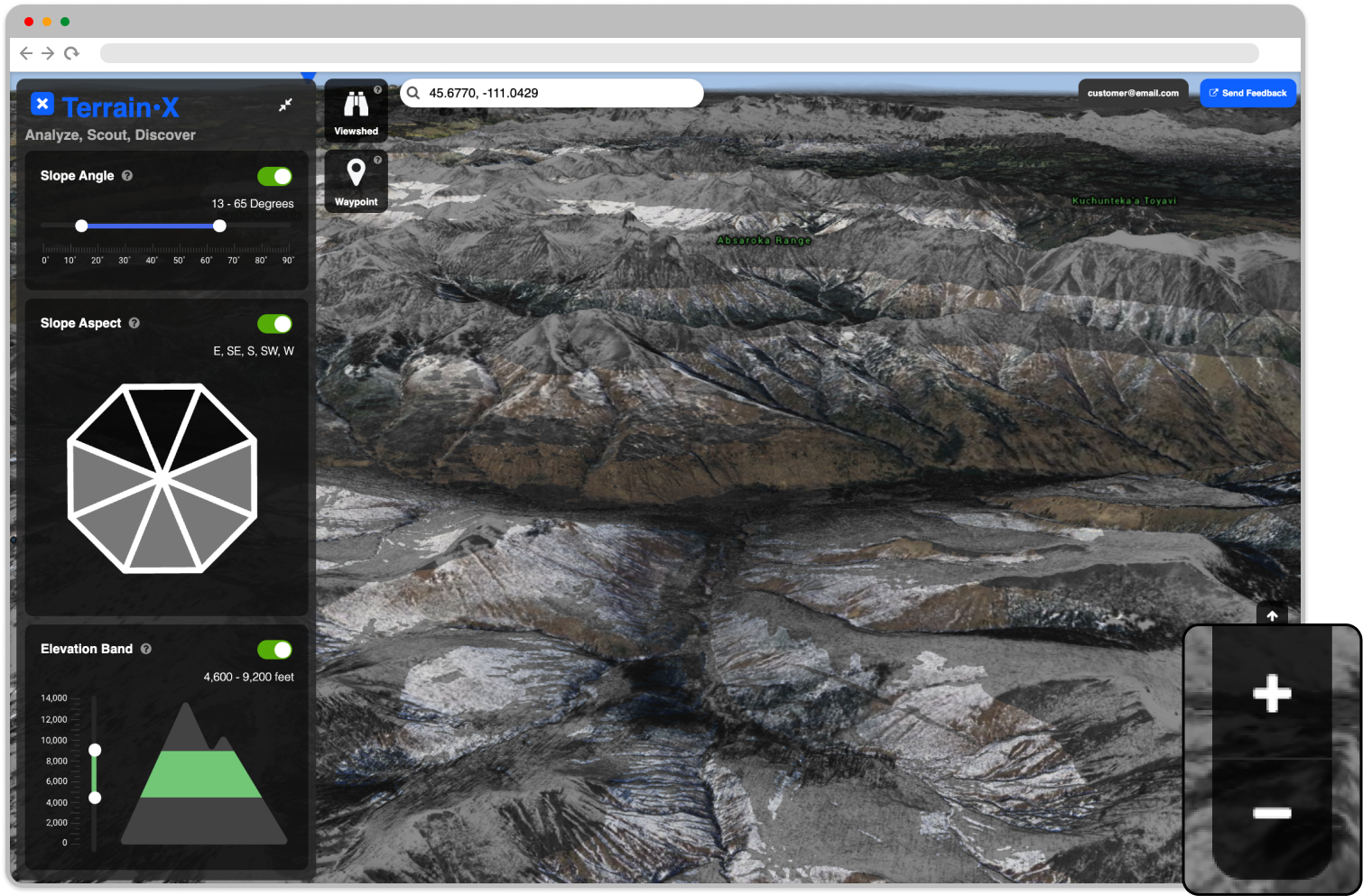 Using Terrain-X to analyze terrain – onX Backcountry