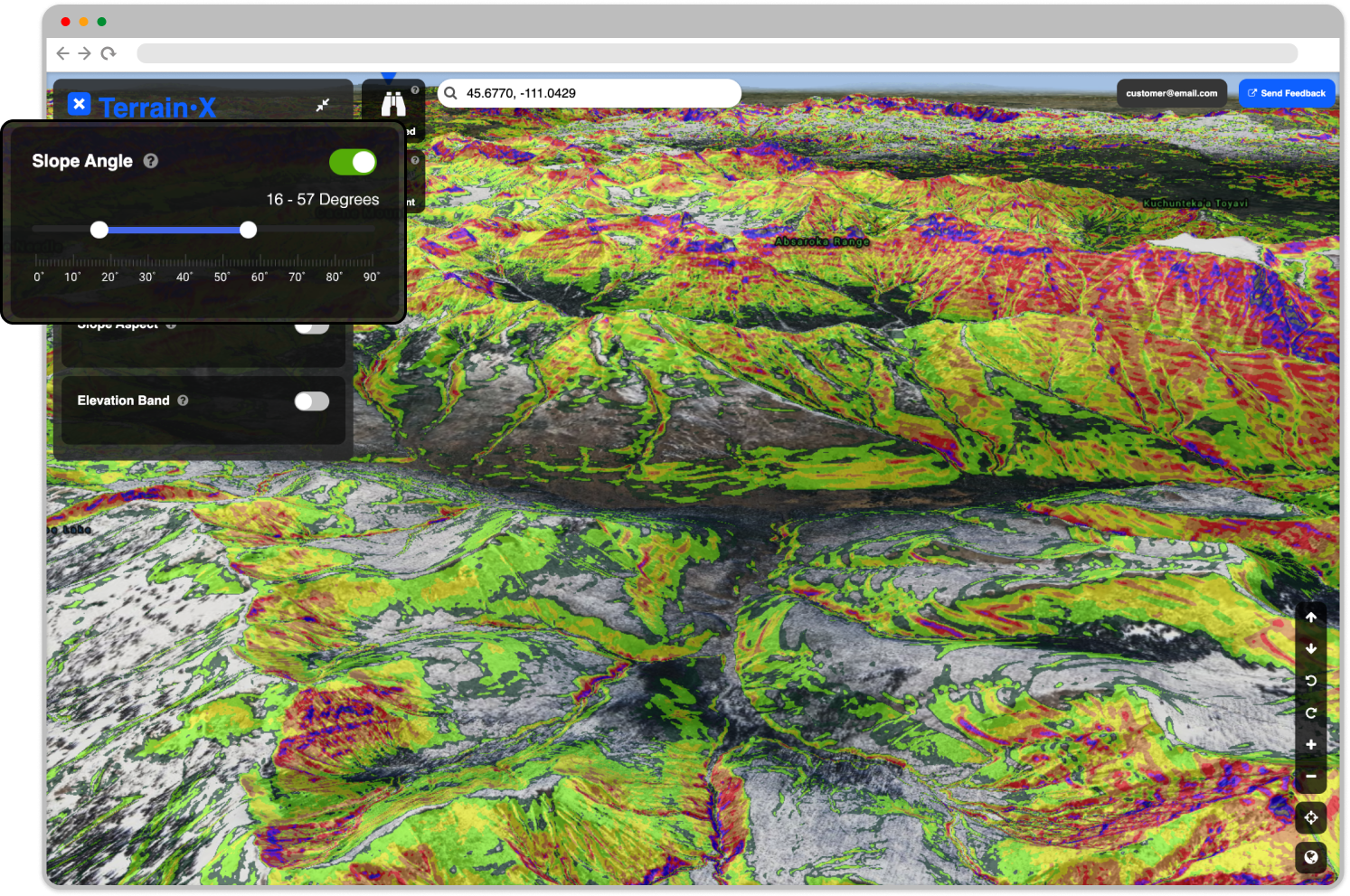 Using Terrain-X to analyze terrain – onX Backcountry
