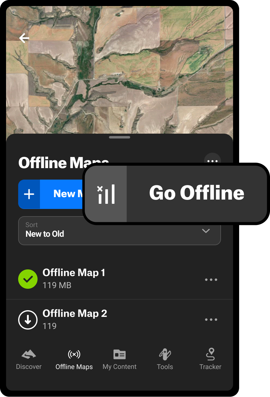 How To Use Your Saved Offline Maps OnX Backcountry